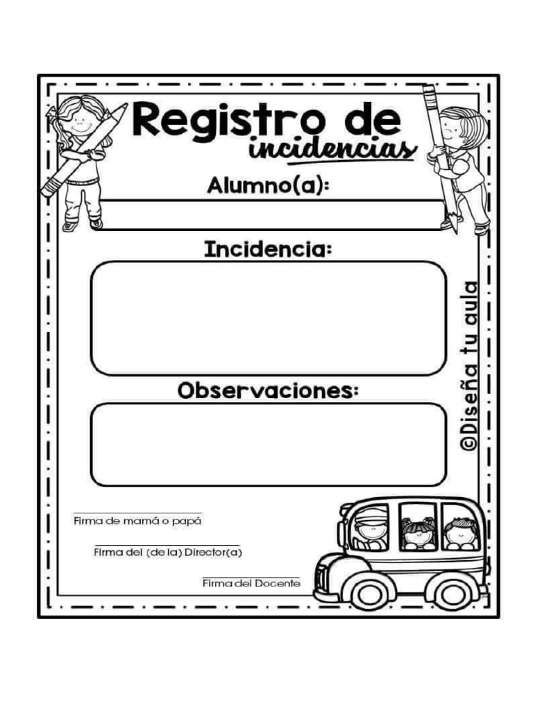 Registro de Incidencia | PDF