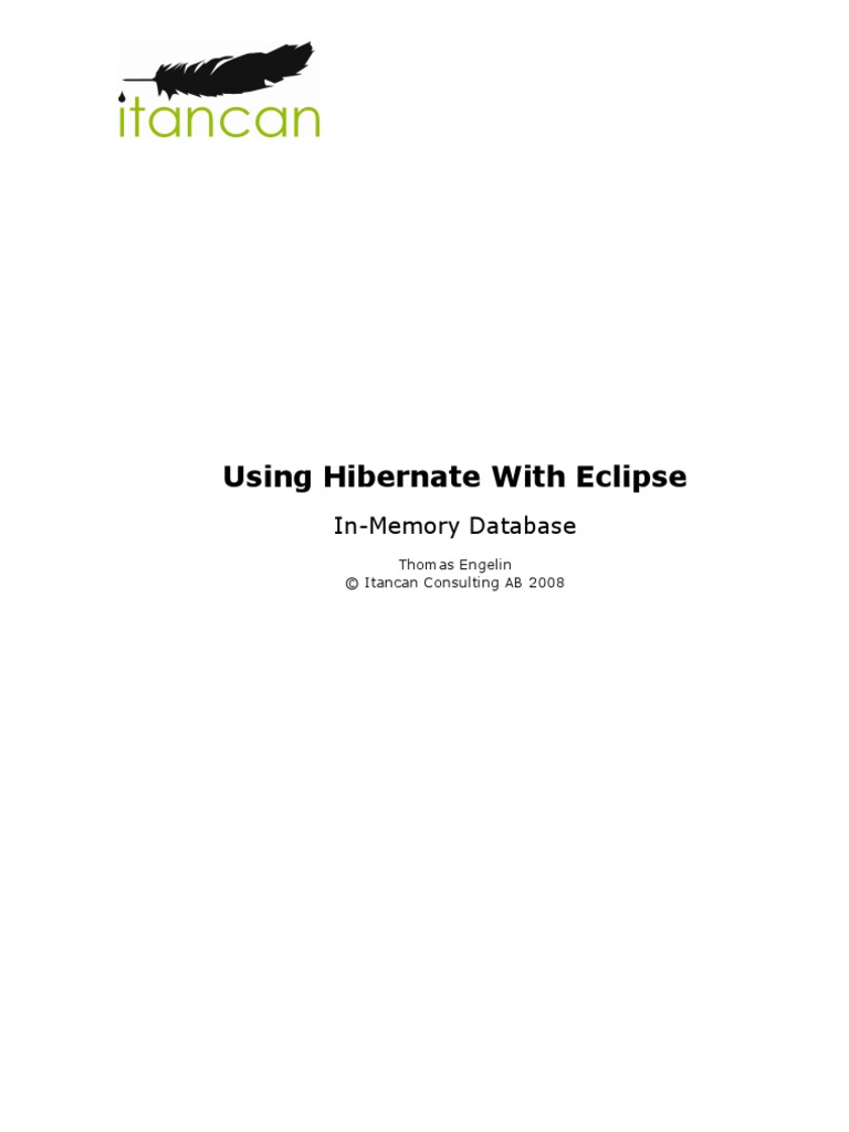 Using Hibernate With Eclipse | PDF | Eclipse (Software) | Object ... Using Hibernate With Eclipse | PDF | Eclipse (Software) | Object ...