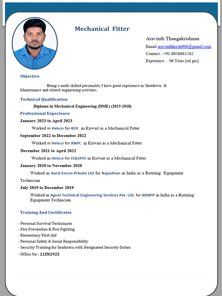 Aravinth CV Updated | PDF