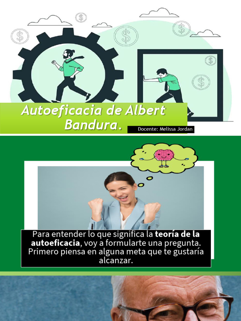Material de Estudio Autoeficacia de Albert Bandura | PDF | Autoeficacia ...