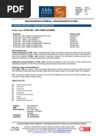 Brasso Metal Polish - Msds | PDF | Dangerous Goods | Safety