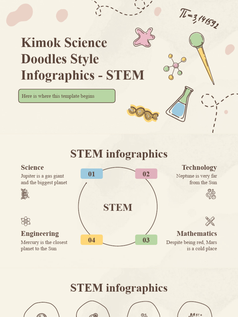 Kimok Science Doodles Style Infographics - Daily Learning_ STEM by Slidesgo | PDF