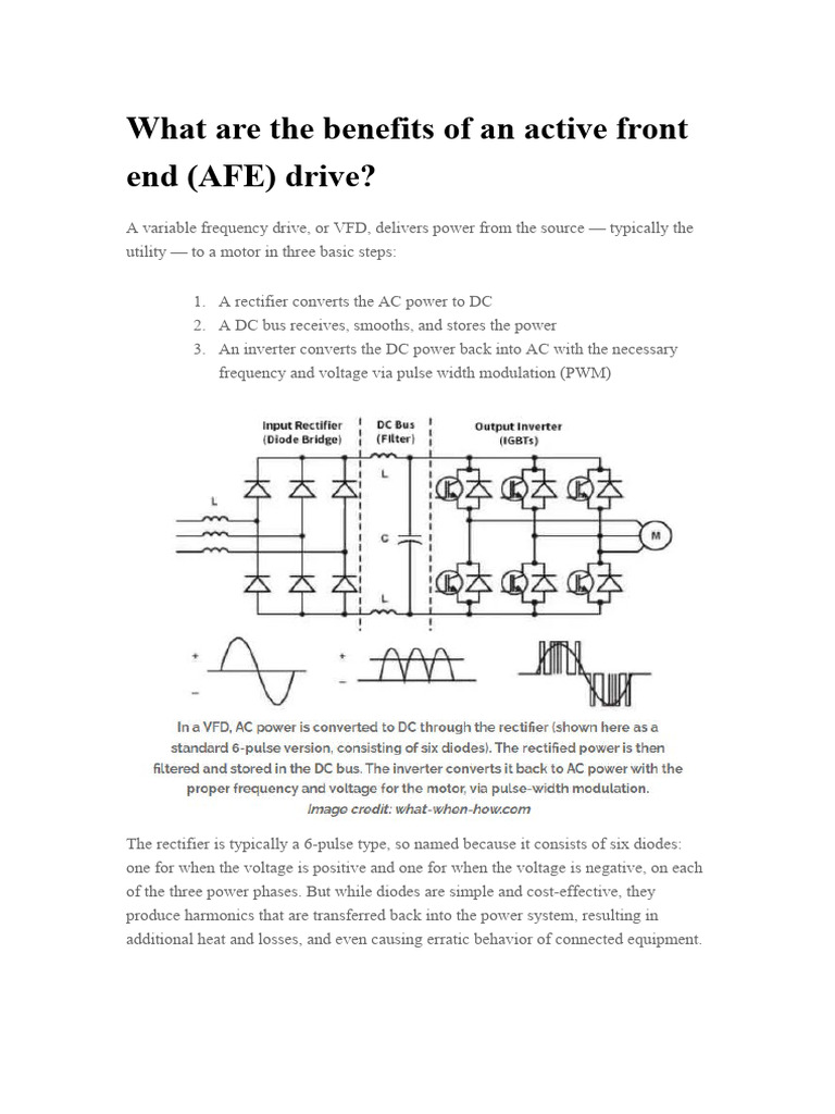 What Are The Benefits of An Active Front End | PDF