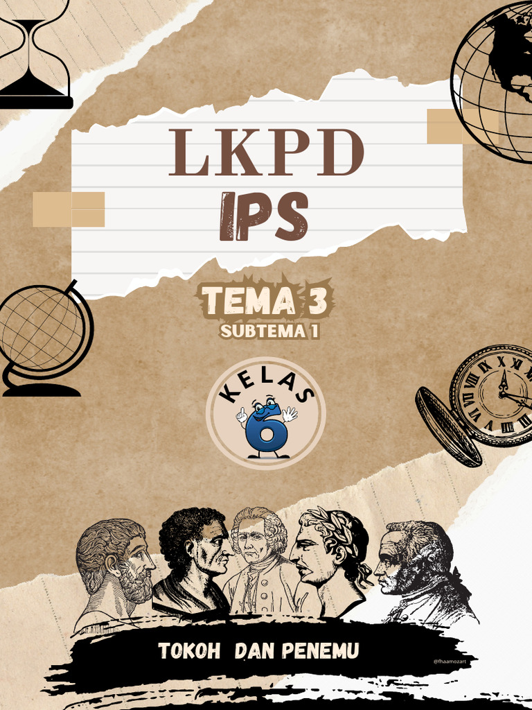 LKPD Ips Tema 3 Sub 1 Kls 6 | PDF
