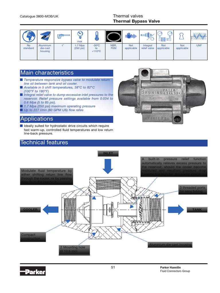 Thermal Bypass Valve | PDF