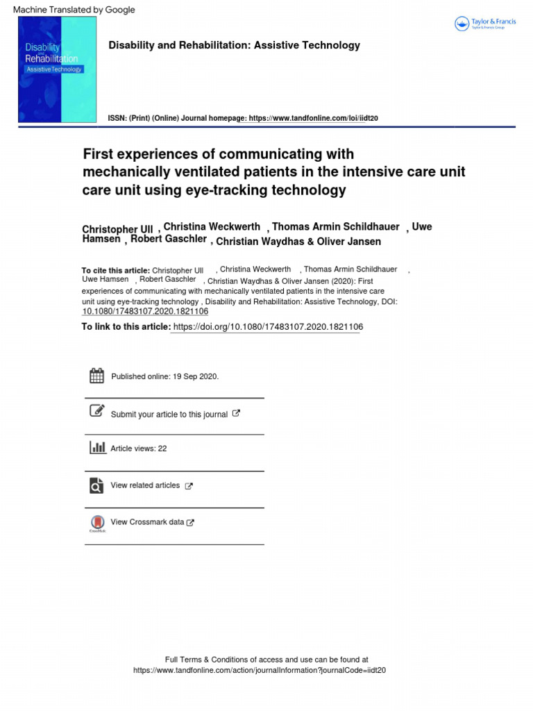 Eye Tracking | PDF | Science & Mathematics