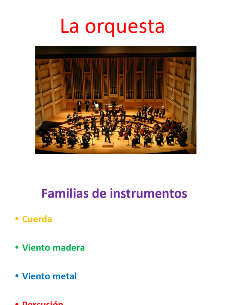La Orquesta Música 3eso | PDF | Ciencias sociales | Hogar, jardinería y ...