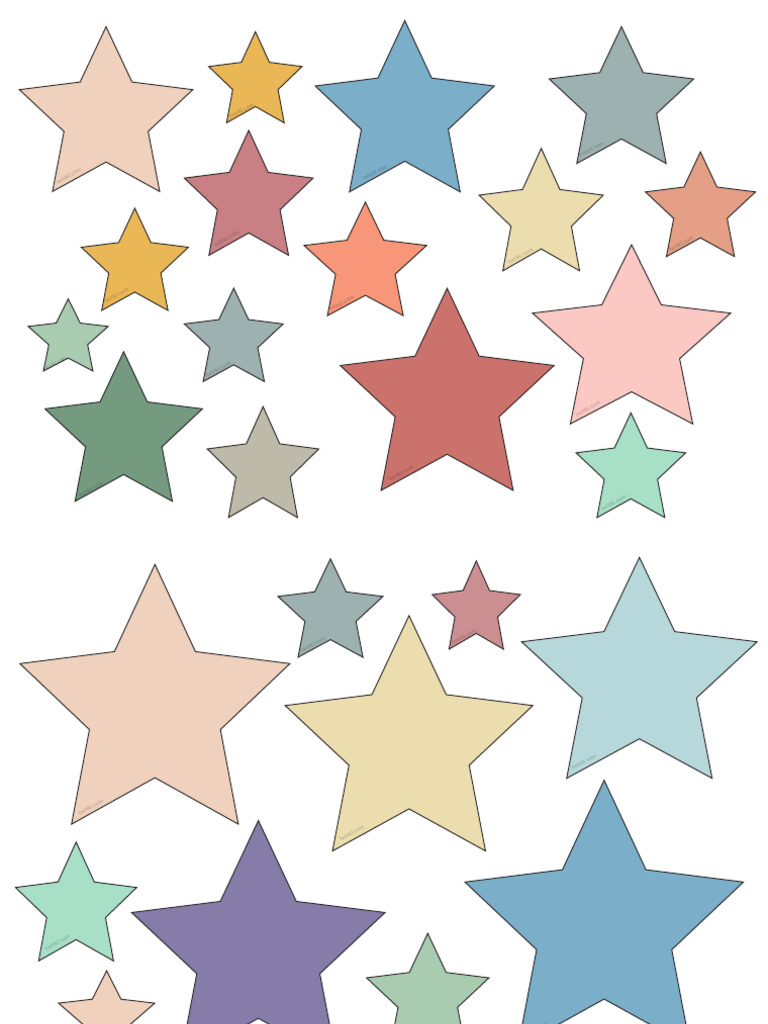 Stelute Decupabile | PDF