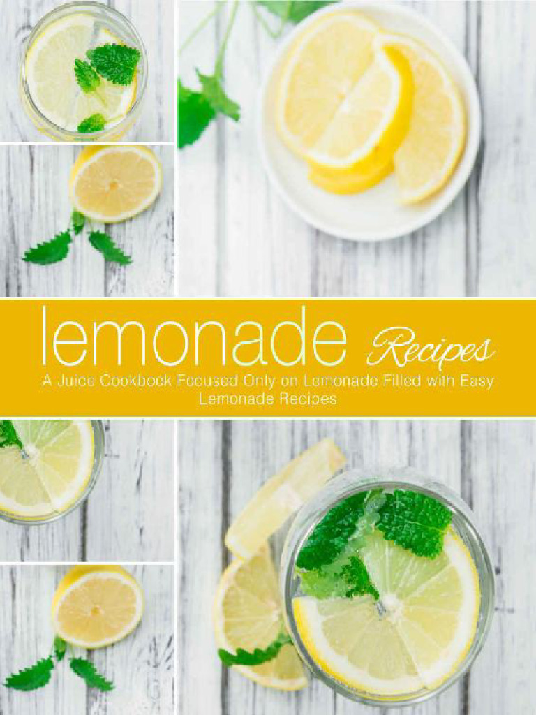Lemonade Recipes Pdf