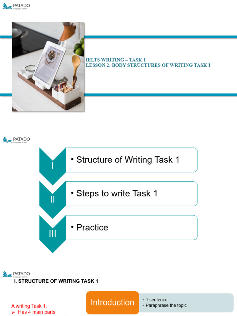 LESSON 2 Task 1 Structure | PDF | Teaching Methods & Materials