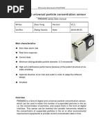 Datasheet Sensor PMS5003 | PDF | Scattering | Power Supply