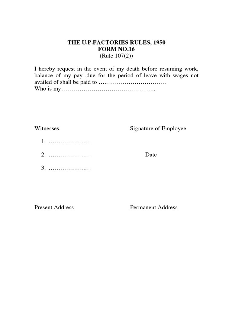 Form 16 PDF