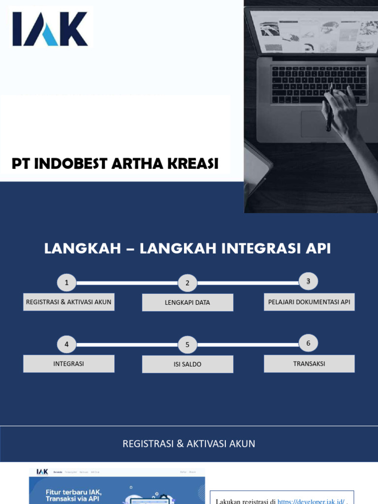 Tahapan Integrasi API IAK | PDF