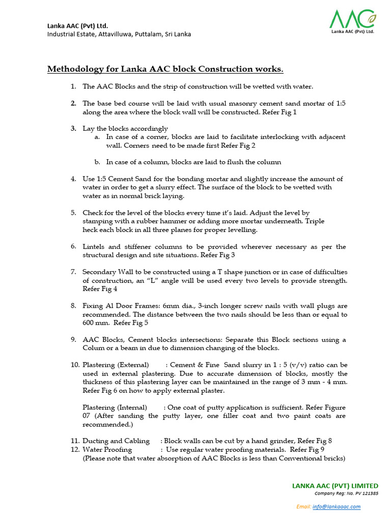 Method Statements | PDF