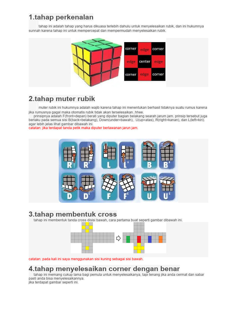 rumus rubik | PDF