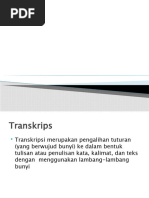 Gotranscript Transcription Guidelines (Adapted For Bahasa Indonesia) Revised | PDF
