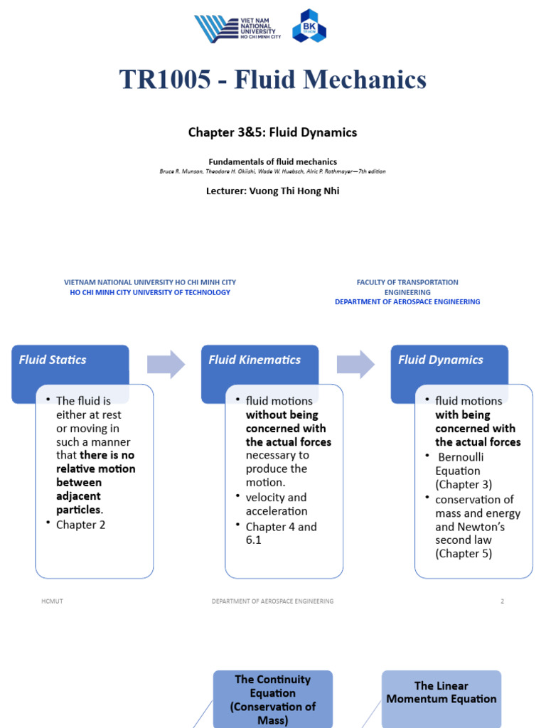 Chapter 3 5 Fluid Dynamics Part 1 | PDF