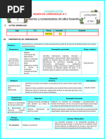 3°-4°-5° Sesión de Aprendizaje 1-Sem.1-El Peru Lee | PDF