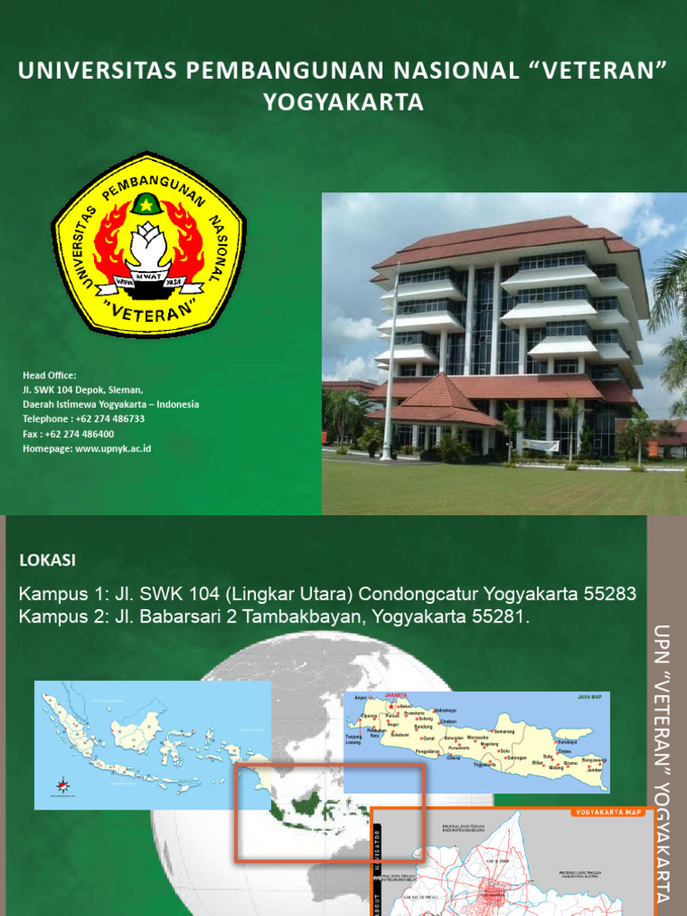Upn Veteran Yogyakarta | PDF