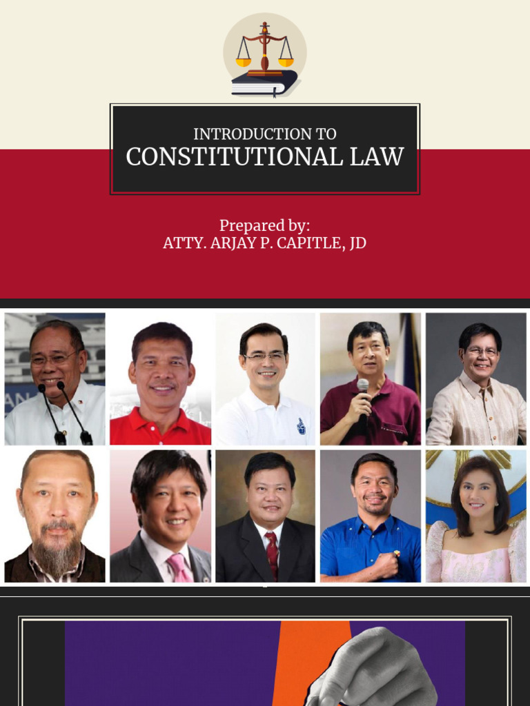 Intro To Consti Legma | PDF