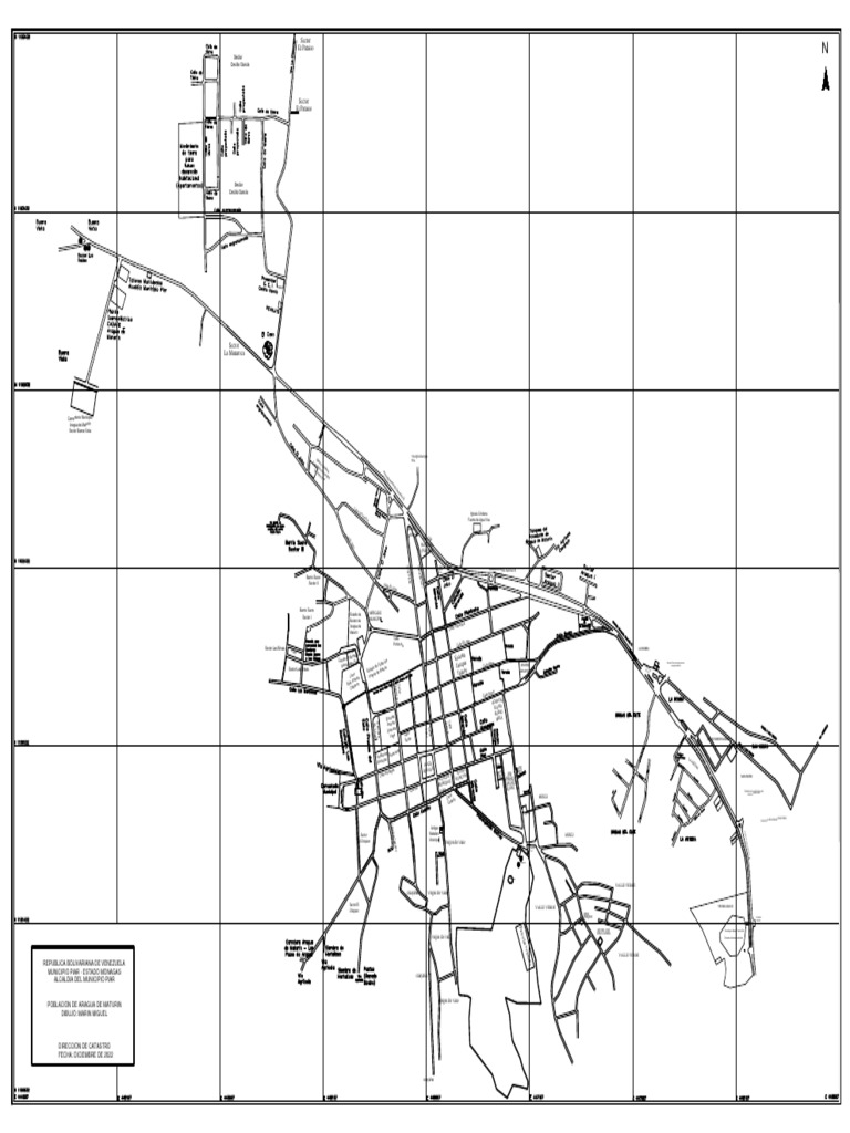 Mapa del Estado Aragua y Municipios | PDF