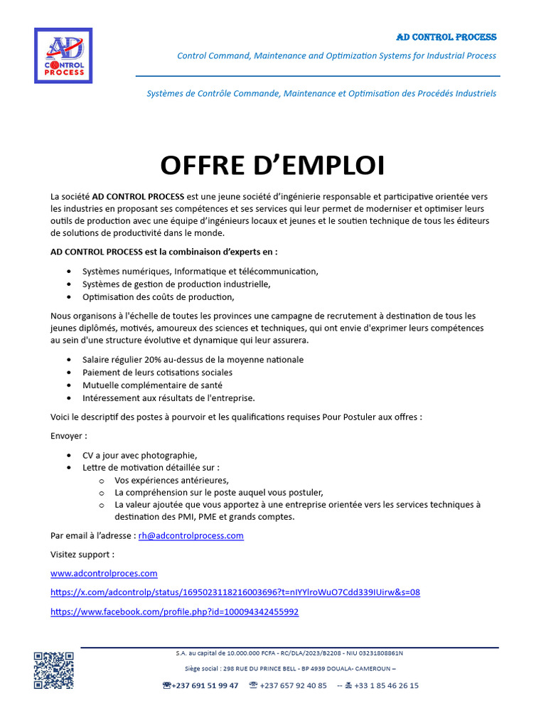 Offre Emploi | PDF