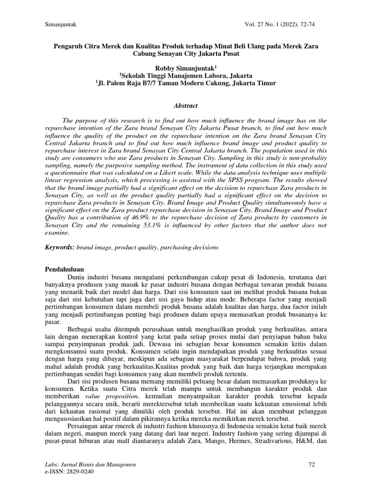 Merek ZARA | PDF | Data Management | Science