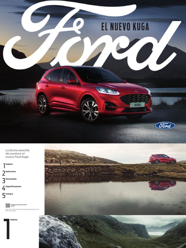 Ford Kuga 2025: Especificaciones y Colores | PDF