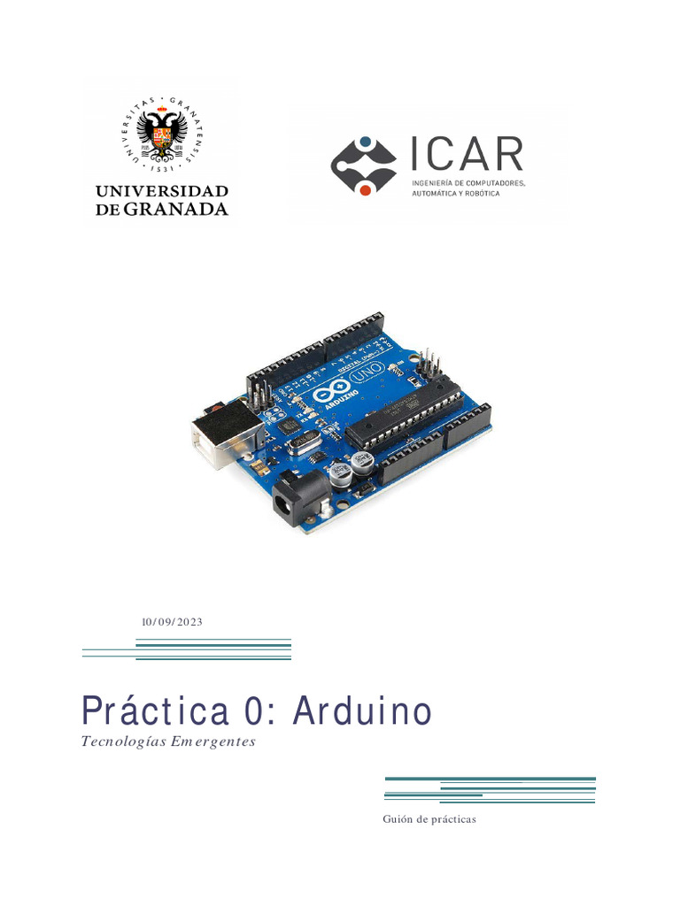 Práctica 0 Intro Arduino | PDF Práctica 0 Intro Arduino | PDF