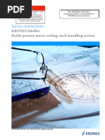 Training Manual: KRONES KFS-3 Filling Valve Controller Incorporating ...