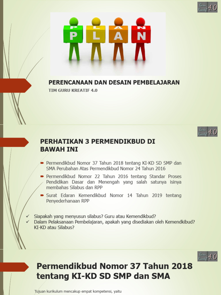 PEMBAHASAN MODUL 13 PERENCANAAN DAN DESAIN PEMBELAJARAN | PDF