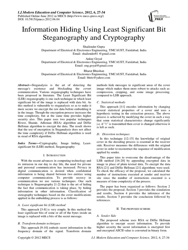 Ijmecs V4 N6 4 | PDF