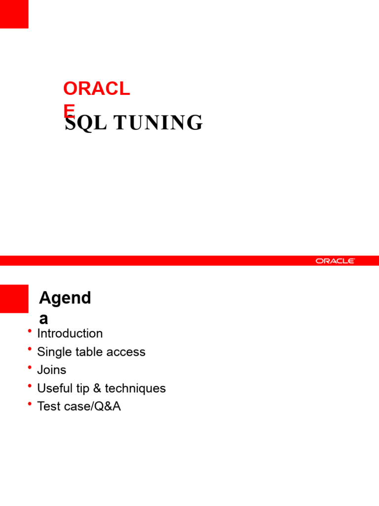 4.4.tuning SQL Execution-Plan | PDF | Computers