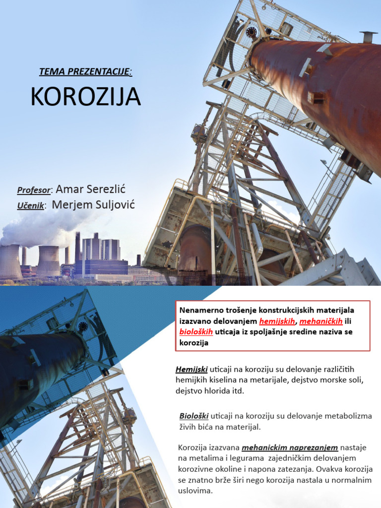 Merjem Suljovic Korozija | PDF