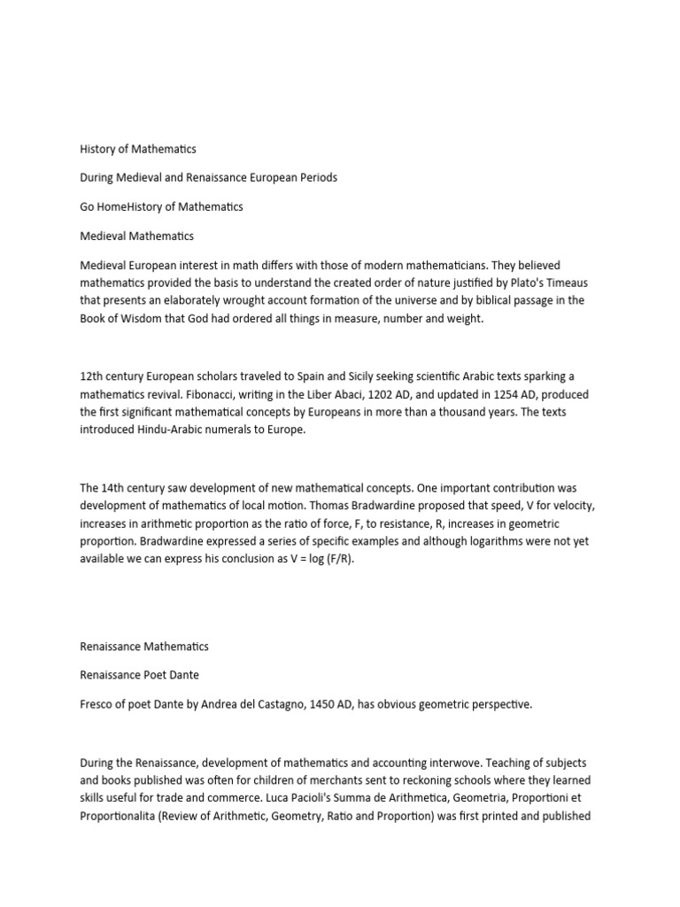 History of Math-WPS Office | PDF | Classics