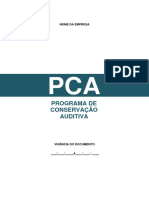 Modelo Pca - Programa de Conservação Auditiva | PDF | Audição ...