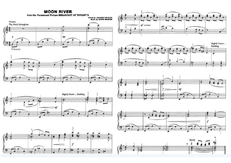 Moon River | PDF