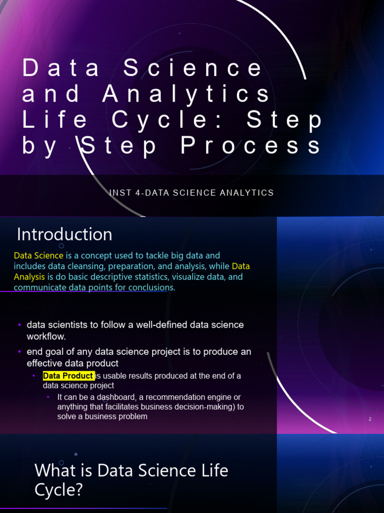 Topic 1 Data Science and Analytics | PDF