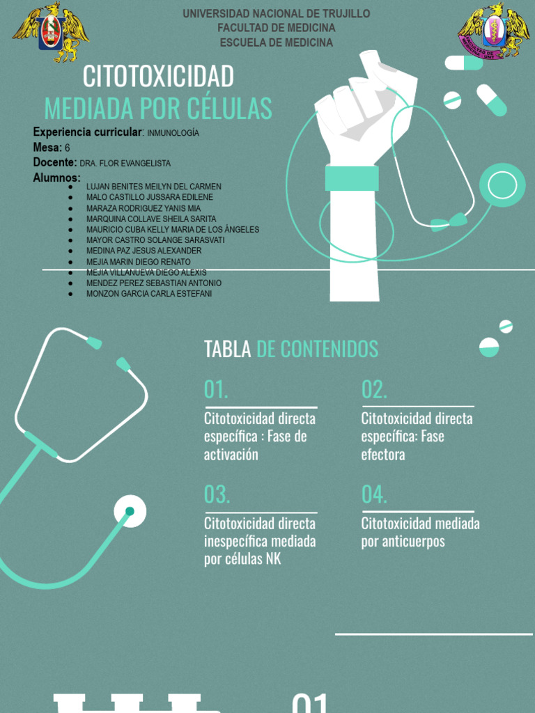 Exposición - Citotoxicidad Mediada Por Células | PDF