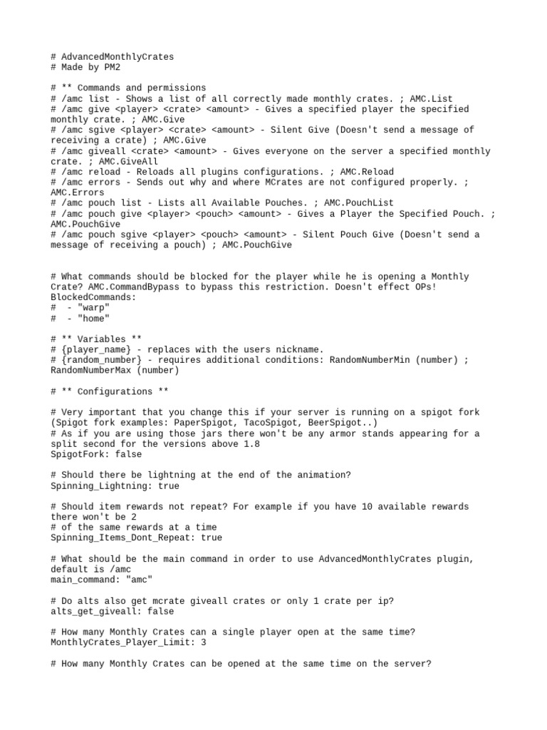 Config - Yml Monthlycrates | PDF