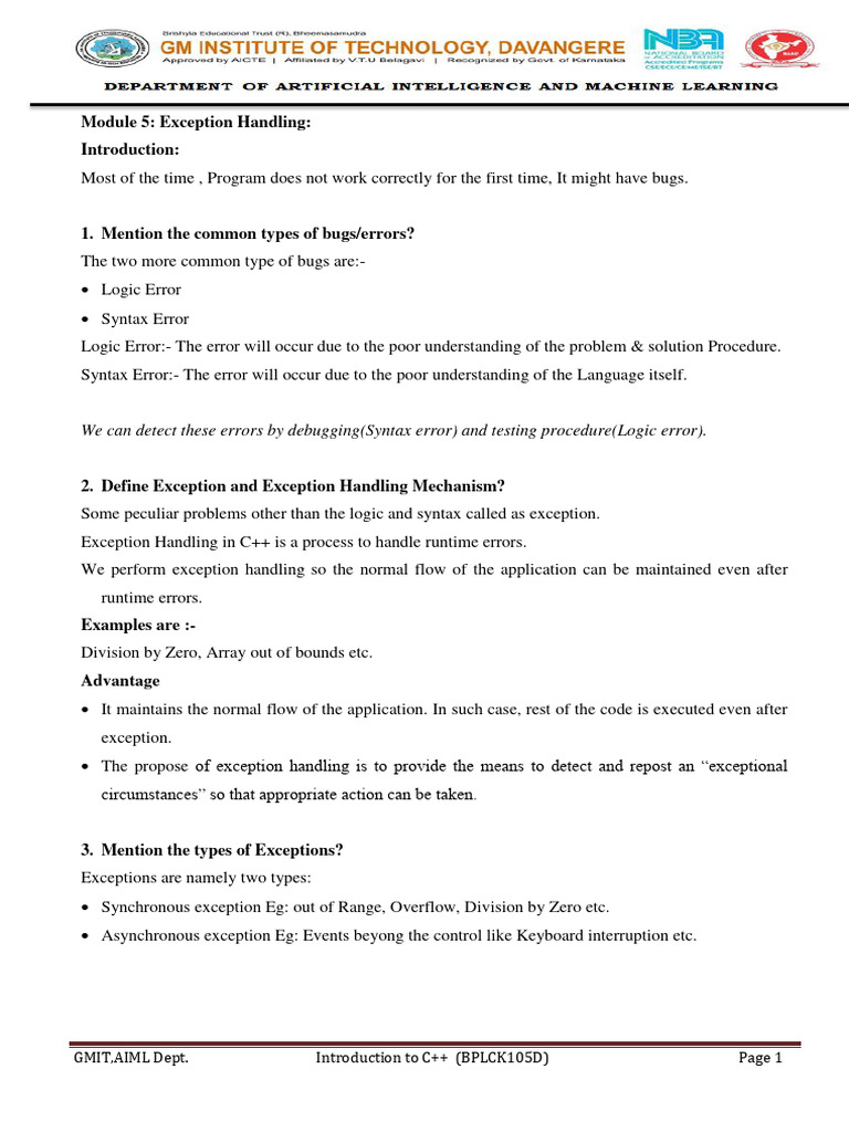 BPLCK205D Module 5 | PDF