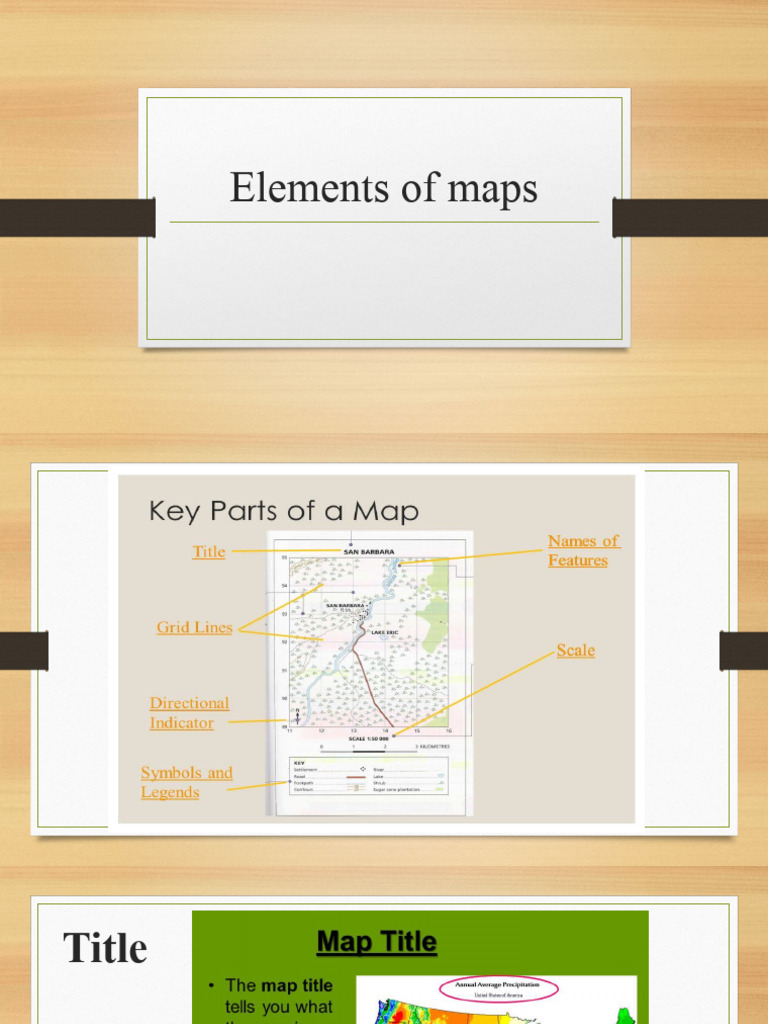 Elements of Maps | PDF
