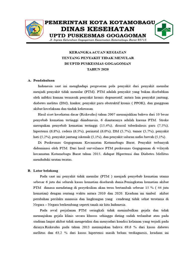 Kak PTM 2020 | PDF