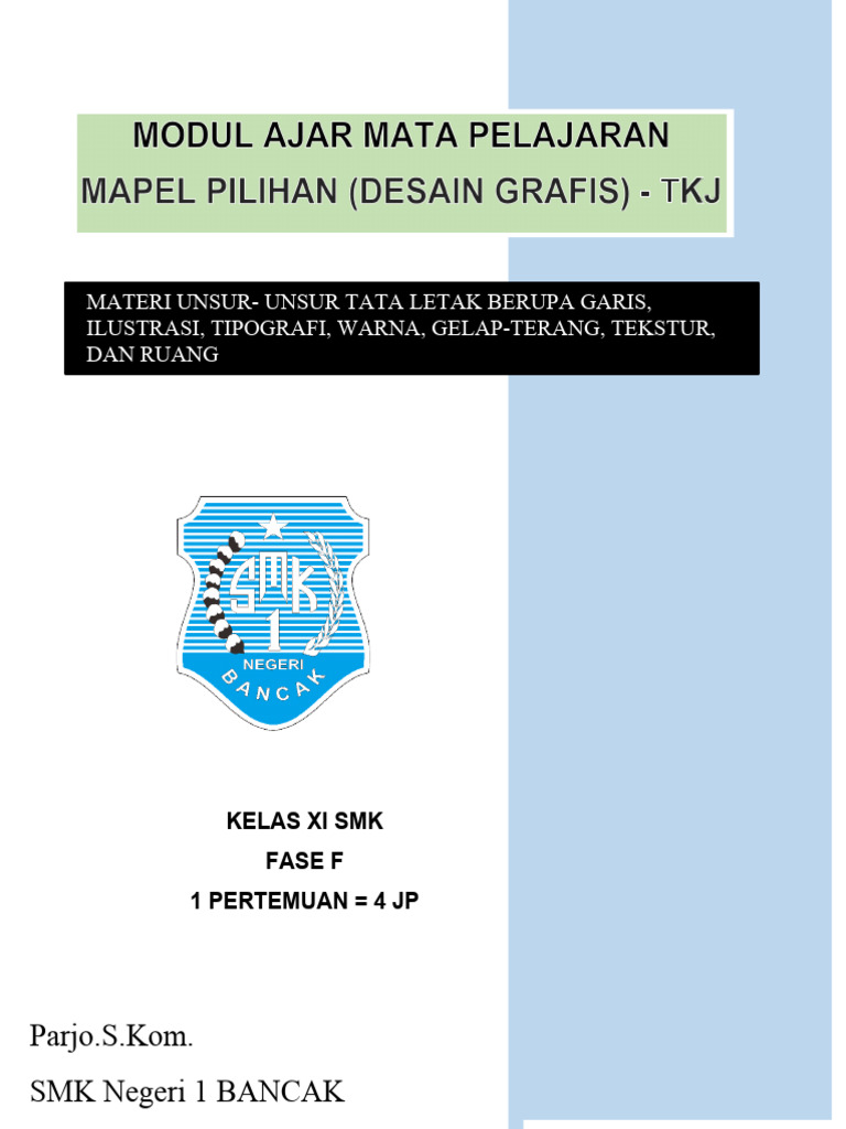 Parjo - Modul MP 1 - Xi TKJ | PDF