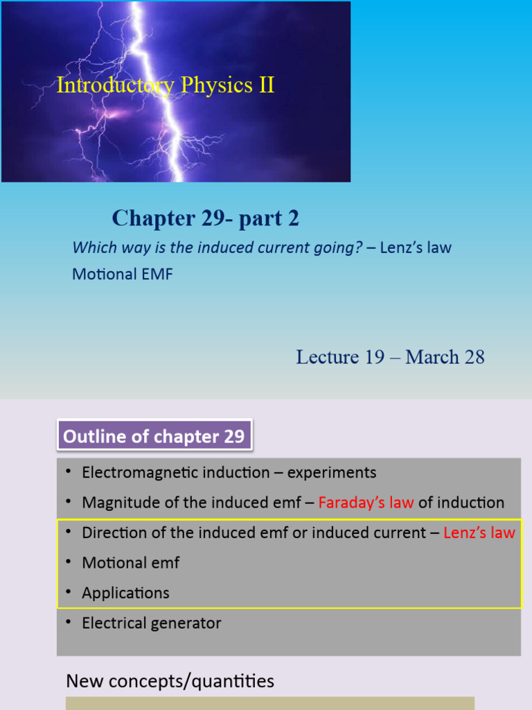 Lecture 19 - Chapter 29 Part 2 | Download Free PDF | Electromagnetic ... Lecture 19 - Chapter 29 Part 2 | Download Free PDF | Electromagnetic ...