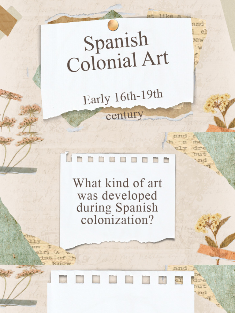 Spanish Colonial Art | PDF
