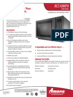Menumaster - RCS511TS | PDF | Countertop