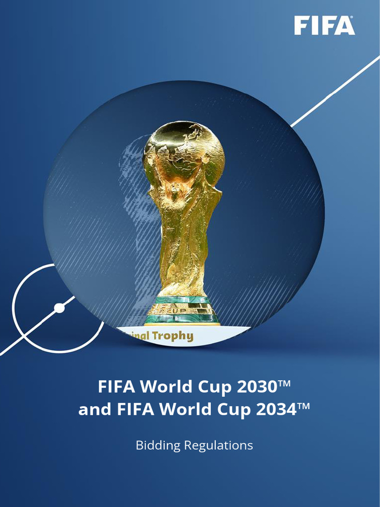 Bidding Regulations FIFA World Cup 2030 and 2034 | PDF