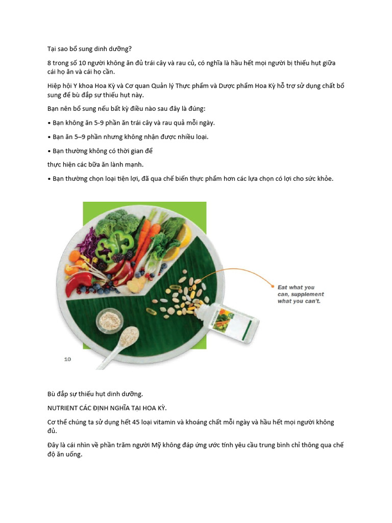 Nutrilite | PDF