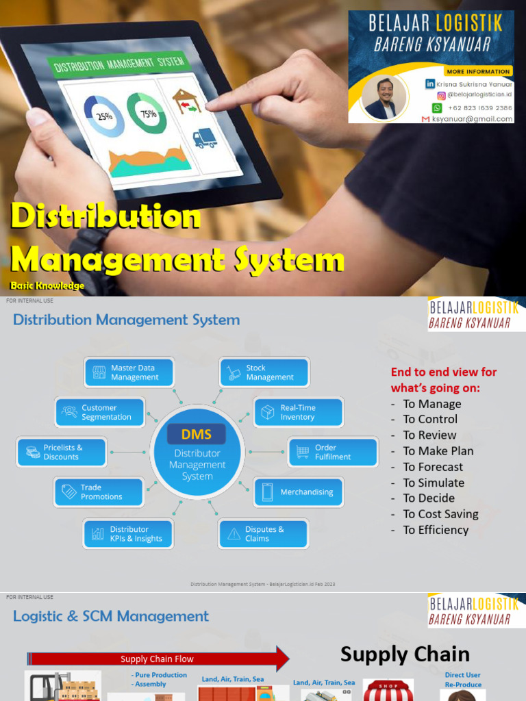 Belajar Logistician - Id - Distribution Management | PDF